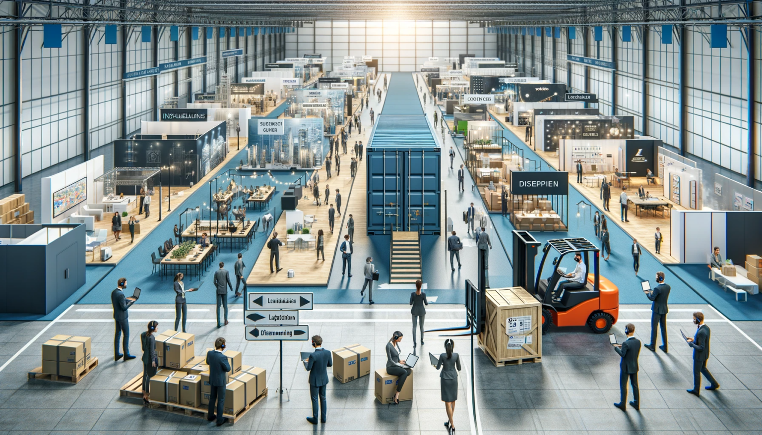 Exhibition Management: Corporate DMC Service - Making Teams